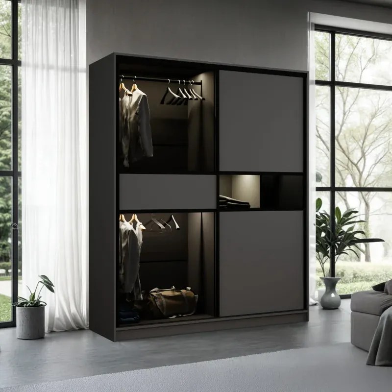Šatní skříň Dream 200cm