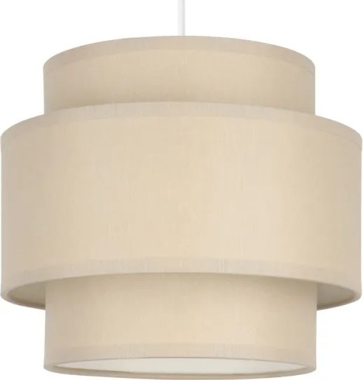 BRILAGI - Lustr na lanku RESNA 1xE27/60W/230V pr. 20 cm béžová