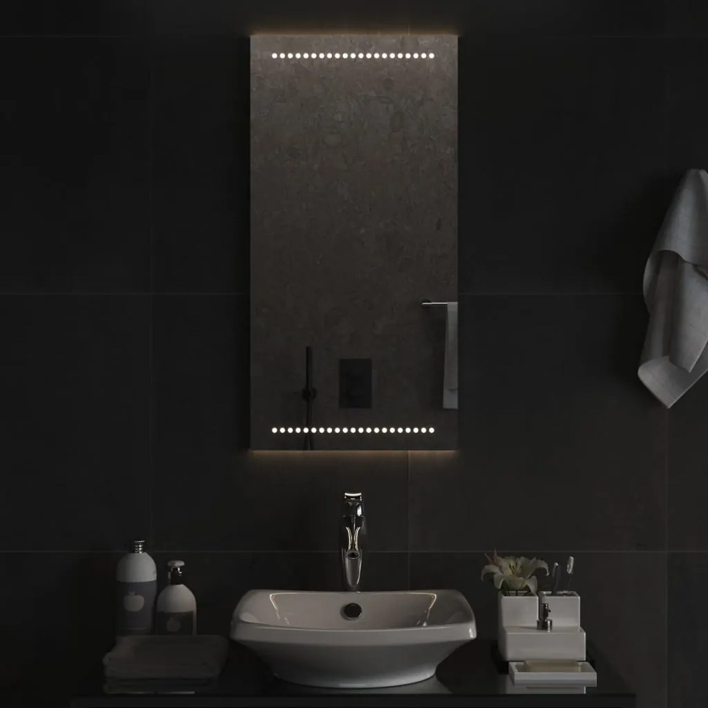 Koupelnové zrcadlo s LED osvětlením 40x80 cm 3154049