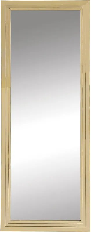 ARTELORE Vysoké zrcadlo HARLEM zlaté 80 x 3 x 200 cm