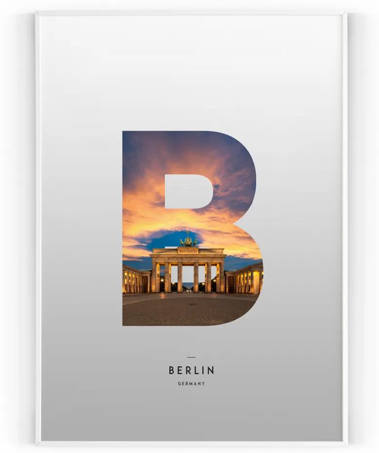 Plakát / Obraz Berlin Samolepící plátno A4 - 21 x 29,7 cm