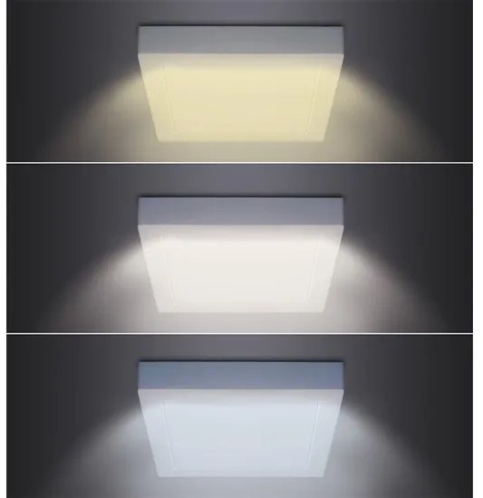 Solight LED mini panel, 24W, teplá bílá-studená bílá, CCT, 30x30cm, čtvercový WD175
