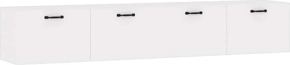 Nástěnné skříňky 2 ks bílé 100 x 36,5 x 35 cm kompozitní dřevo 3115668