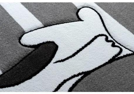 koberec PETIT ŠTĚNĚ, šedý velikost 120x170 cm | krásné koberce cz