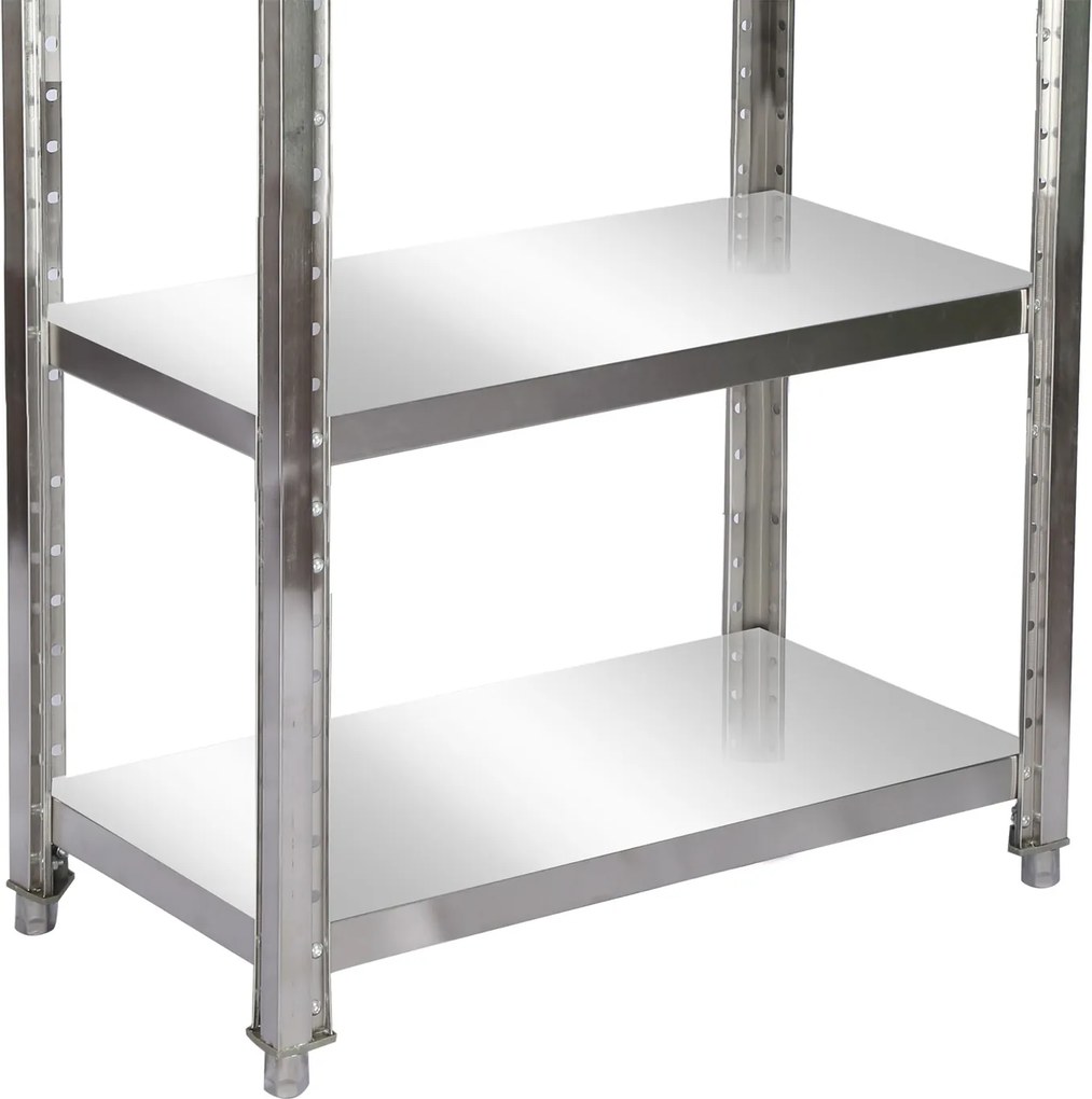 Regál Wiltec – 120 × 50 × 155 cm (61921)