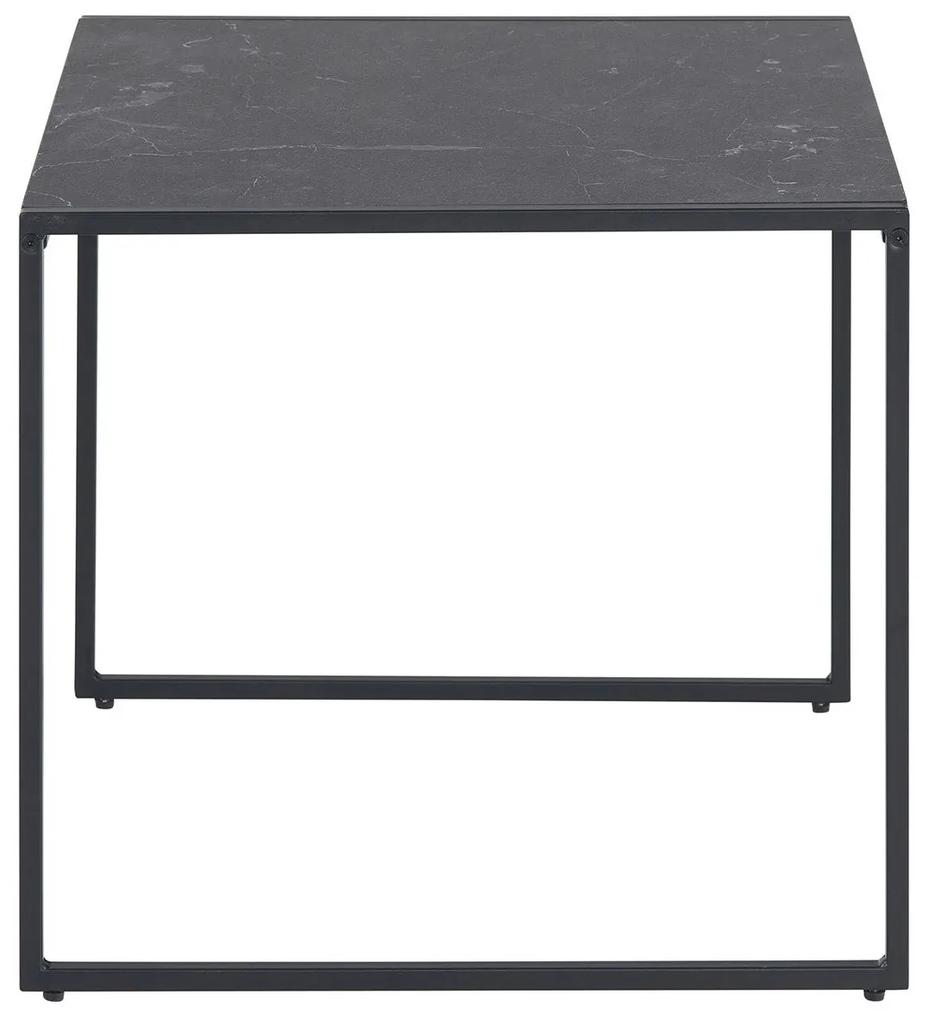 ACTONA Odkládací stolek Infinity černá 45 × 50 × 50 cm