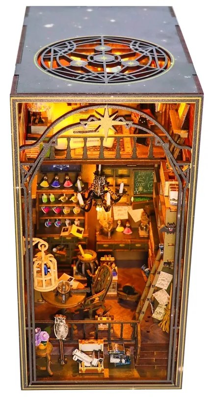 2Kids Toys 3D skládačka Zarážka na knihy Domek kouzelnice Miry