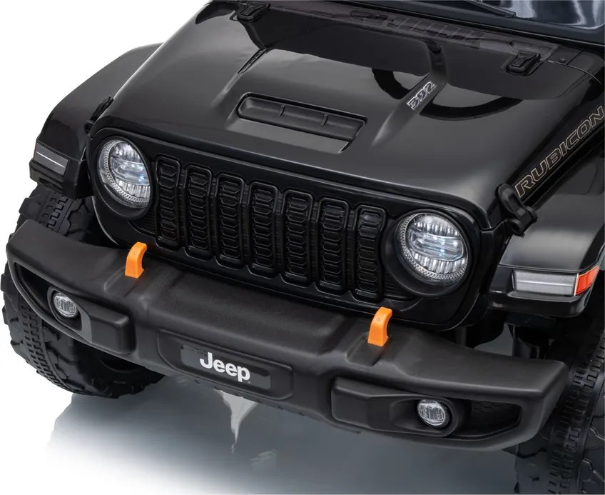 LEAN CARS Akumulátorové vozidlo Jeep Rubicon DK-JWR558 24 V, černé