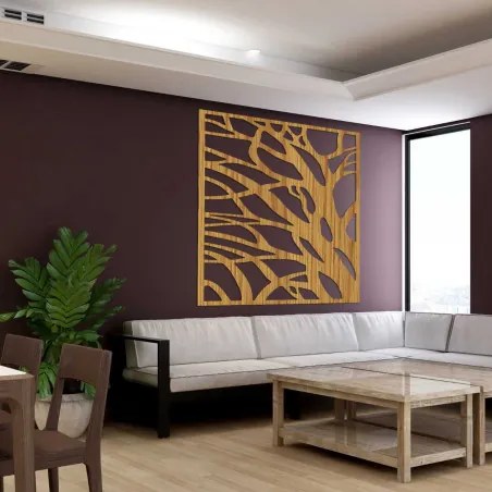 Moderní dřevěný obraz stromu – Designová dekorace na zeď | SENTOP HDF0283