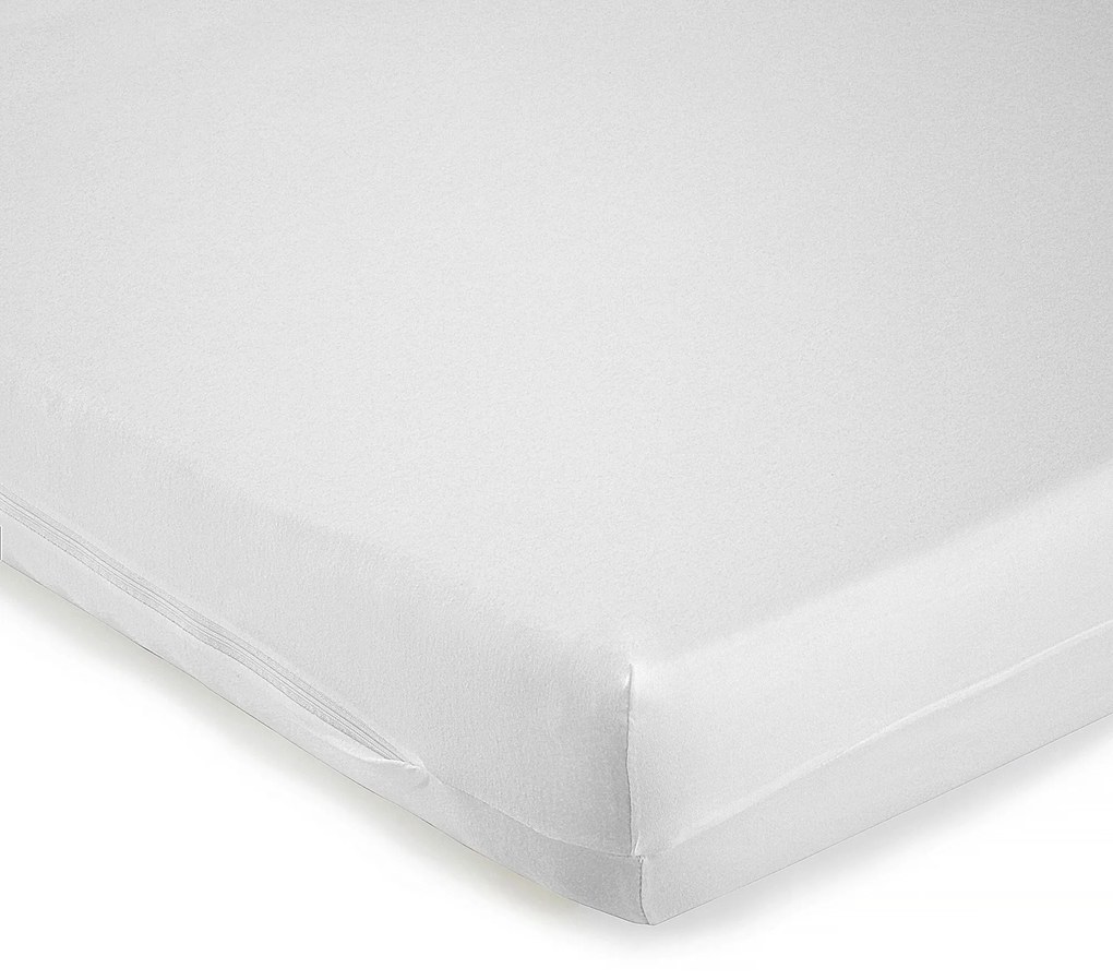 Blancheporte Žerzejový potah na matraci, bio bavlna bílá 160x200cm