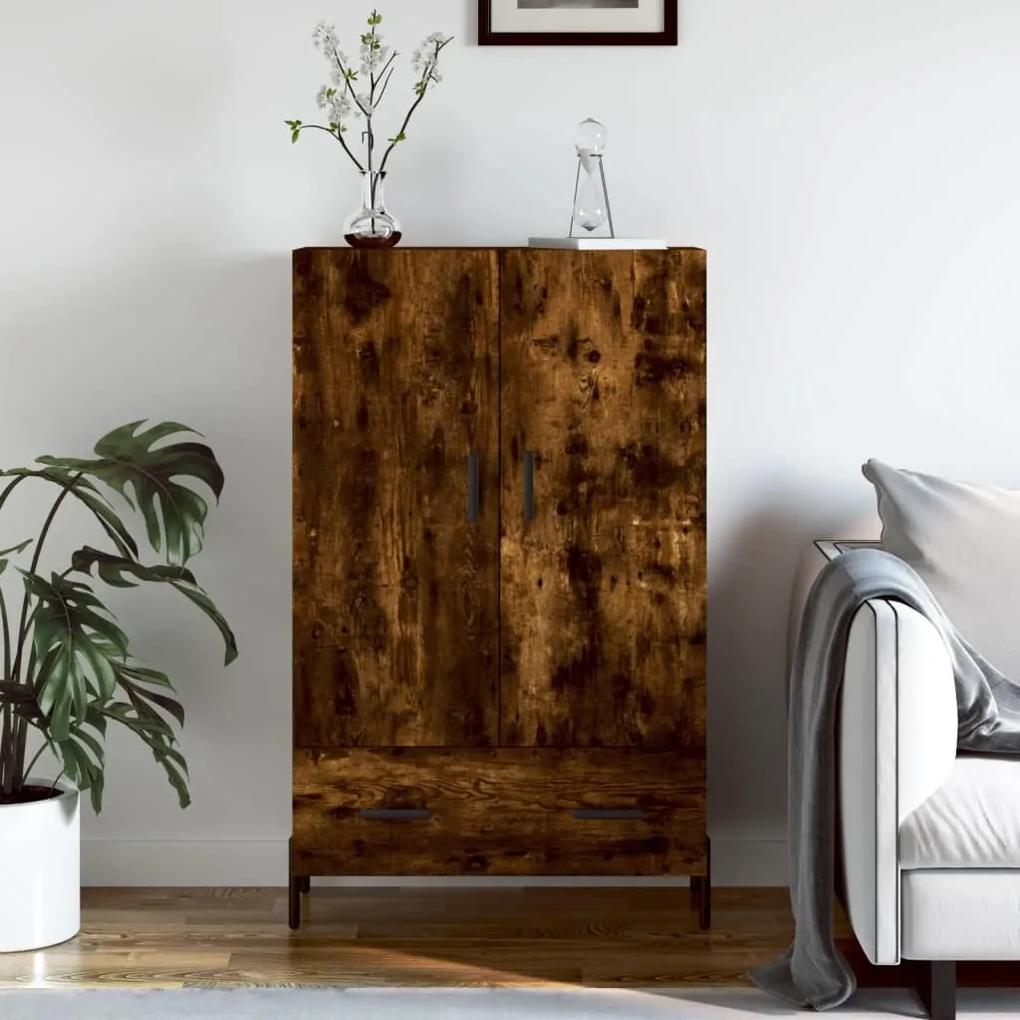 vidaXL Skříň highboard 69,5 x 31 x 115 cm kompozitní dřevo [828246] Barva: Betonová šedá