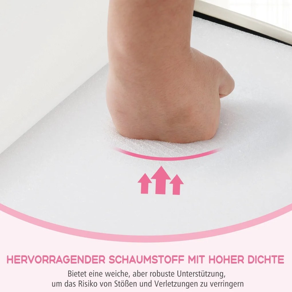 Costway 6 ks. Kinder Schamstoff Bausteine mit Kletterfelsen zum Klettern