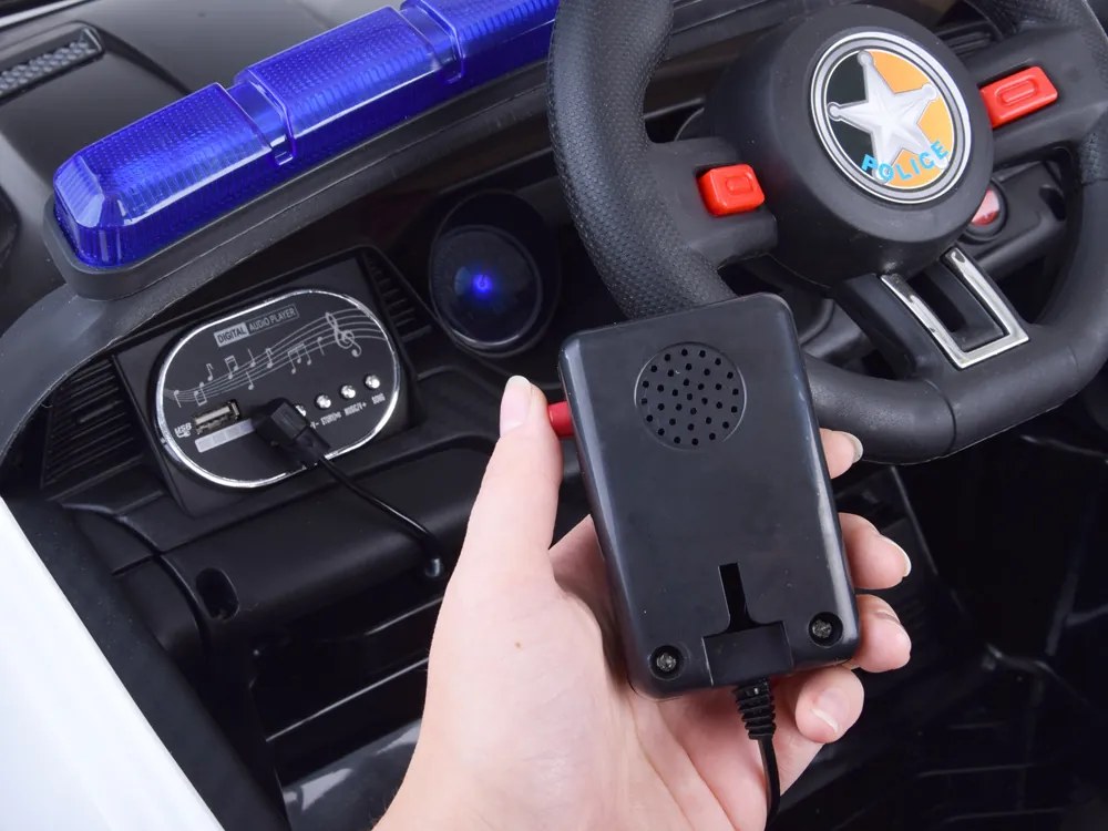 Tomido Elektrické autíčko Policejní auto pro děti dálkové ovládání