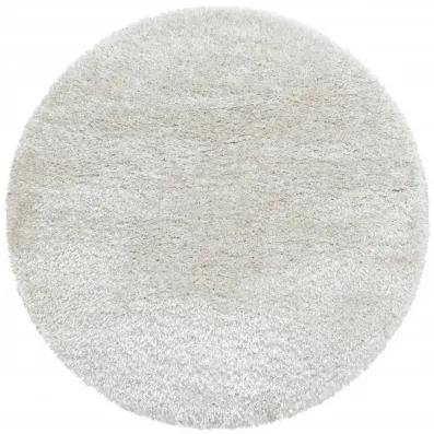 Ayyildiz koberce Kusový koberec Brilliant Shaggy 4200 Natur kruh - 160x160 (průměr) kruh cm