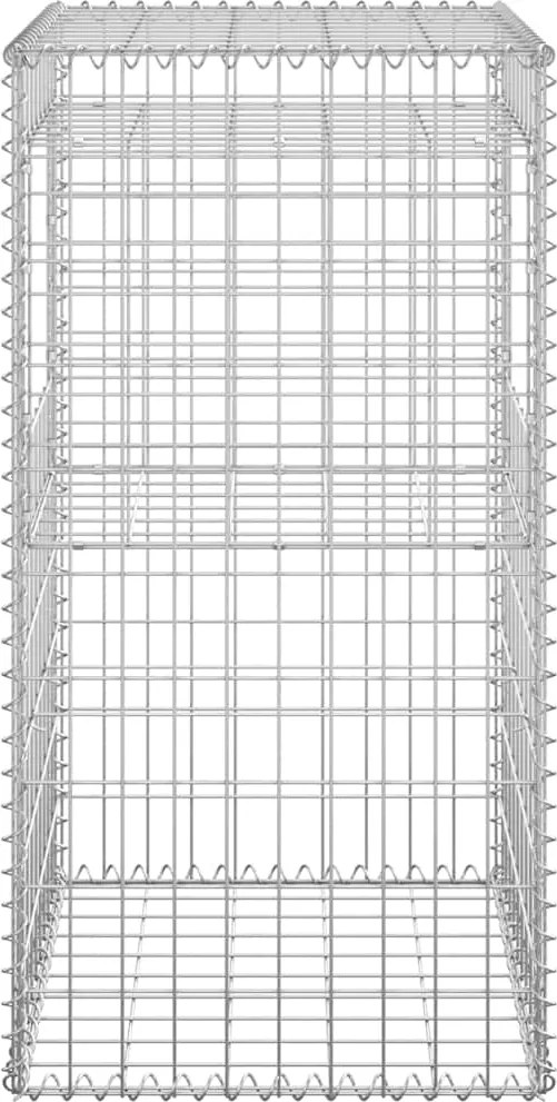 Gabionový sloupek 50 x 50 x 100 cm železo 151268