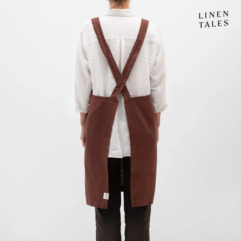 Lněná zástěra Chocolate – Linen Tales