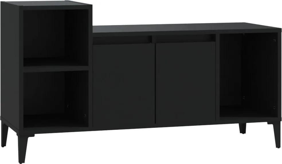 vidaXL TV skříňka 100x35x55 cm kompozitní dřevo [821181] Barva: šedá sonoma