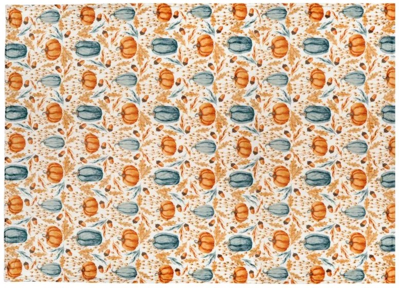 Bellatex Přikrývka  Kemping PLUS 150x200 cm Podzim Oranžová,Zelená,Šedá