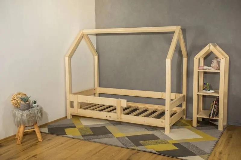 MAXIDO Dětská postel domeček Snílek s přistýlkou 200x140 bílá