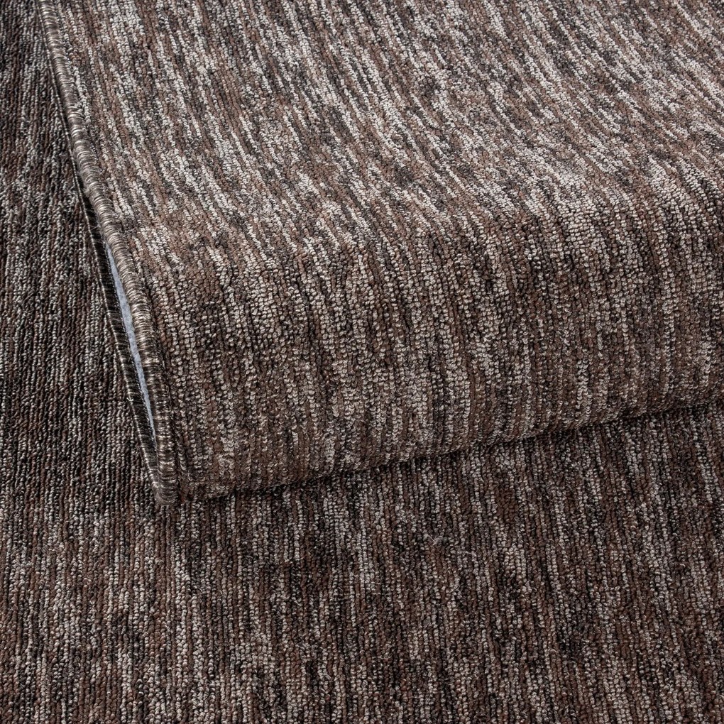 Ayyildiz, Kusový koberec Nizza 1800 brown, 60x100, hnědá, chodba / předsíň