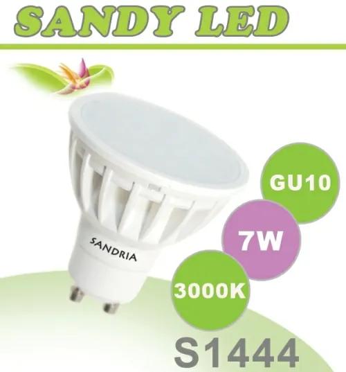 LED žárovka GU10 SANDRIA S1444 SANDY LED GU10 7W SMD 3000K