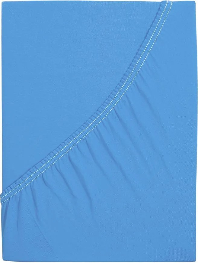 B.E.S. - Petrovice, s.r.o. Prostěradlo JERSEY dětské - Nebeská modrá 60 x 120