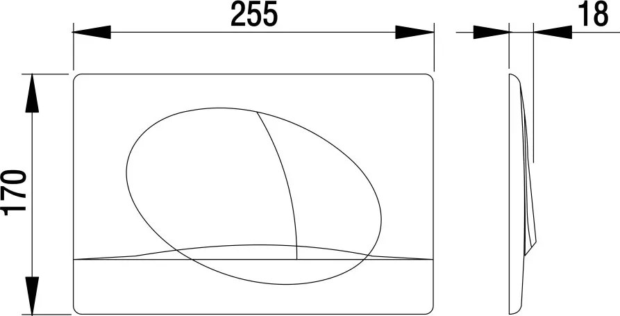 Mereo Mereo, WC komplet pro zazdění s přislušenstvím, MM01SETR