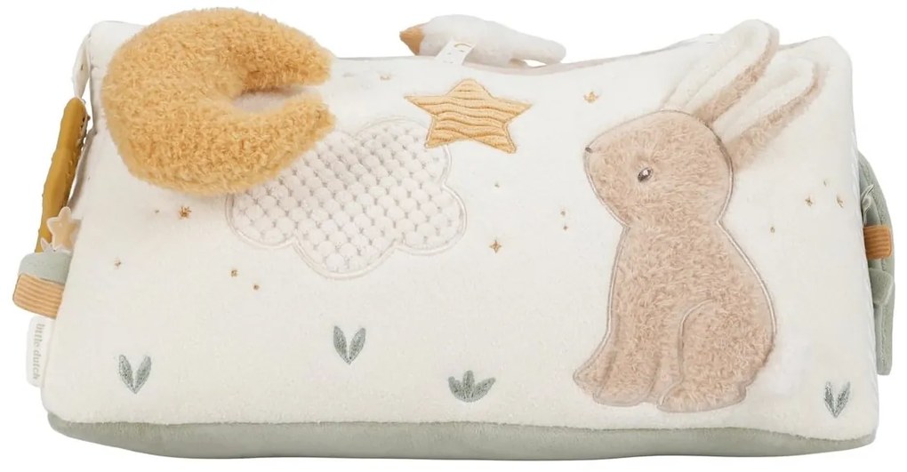 Little Dutch Polštářek trojhranný s aktivitami Newborn Naturals