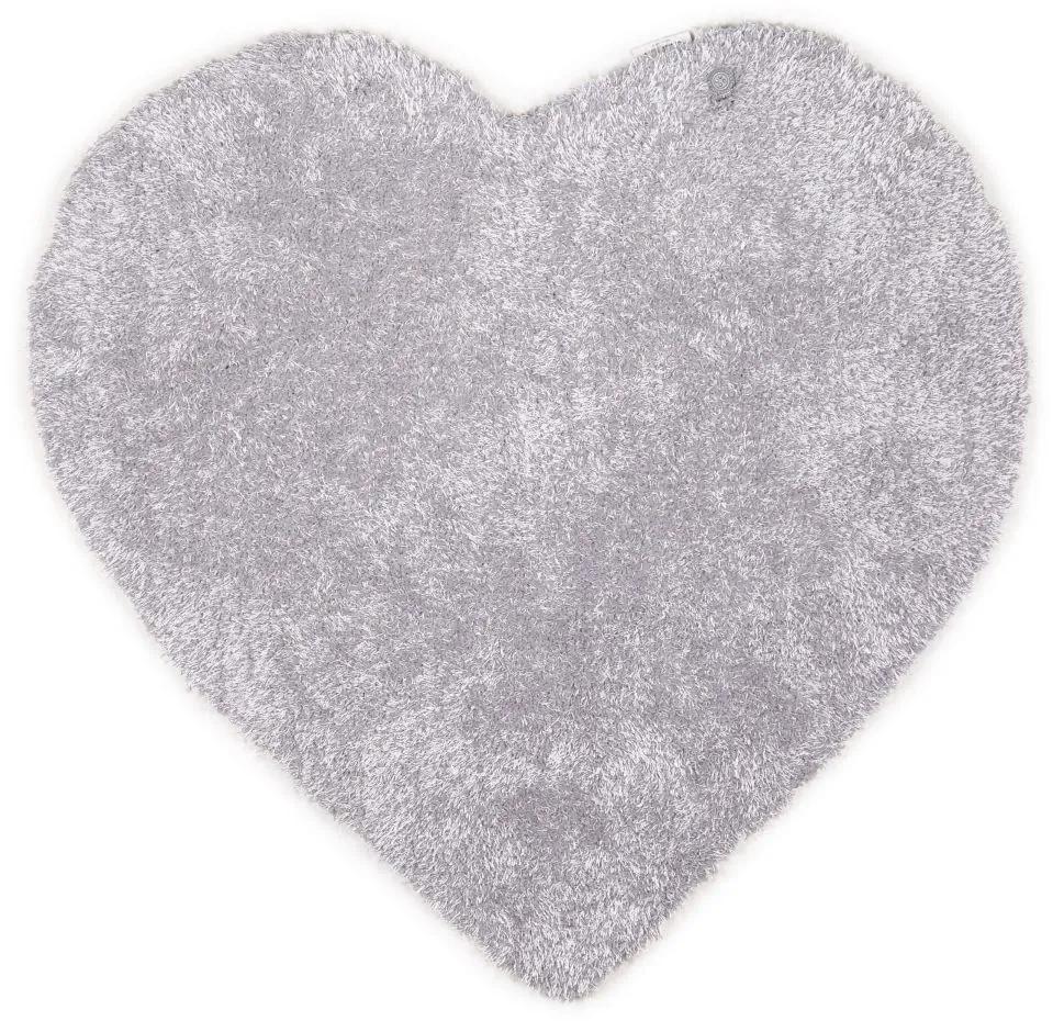 Koberec SOFT HEART šedý