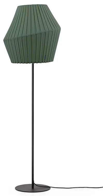 Netradiční stojací lampa Pleat 50 Floor Barva: Zelená
