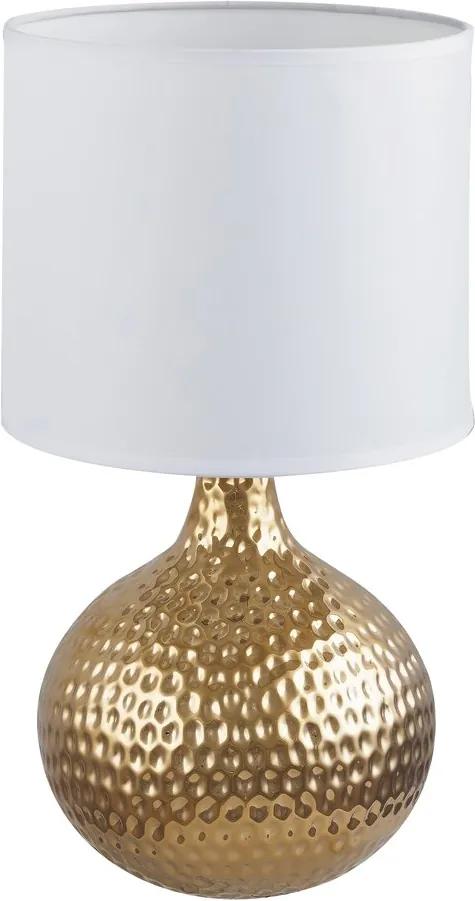 Rábalux Rozin 4977 Noční stolní lampa zlacené keramika E14 1x Max 40W IP20