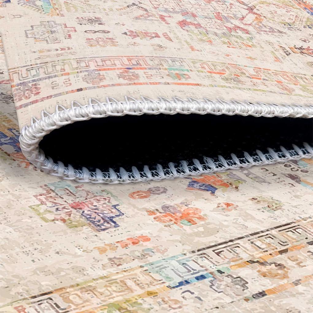 Conceptum Hypnose Kusový koberec WOOBTNY0245, Krémová Rozměr koberce: 120 x 180 cm