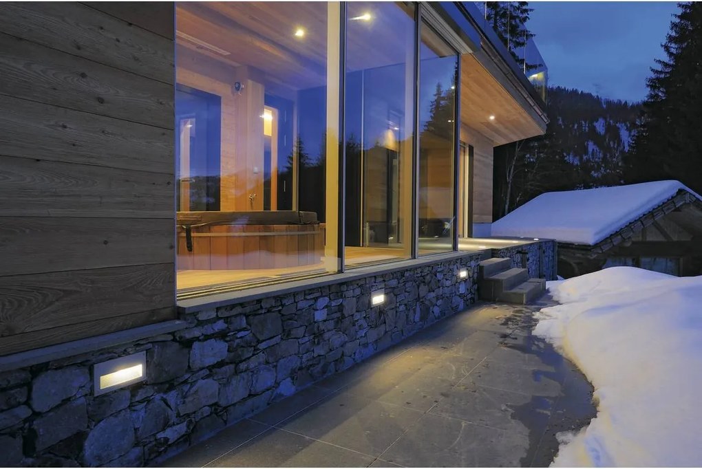 LA 229702 Venkovní svítidlo BRICK LED DOWNUNDER teplá bílá stříbrnošedá 23 - BIG WHITE (SLV)