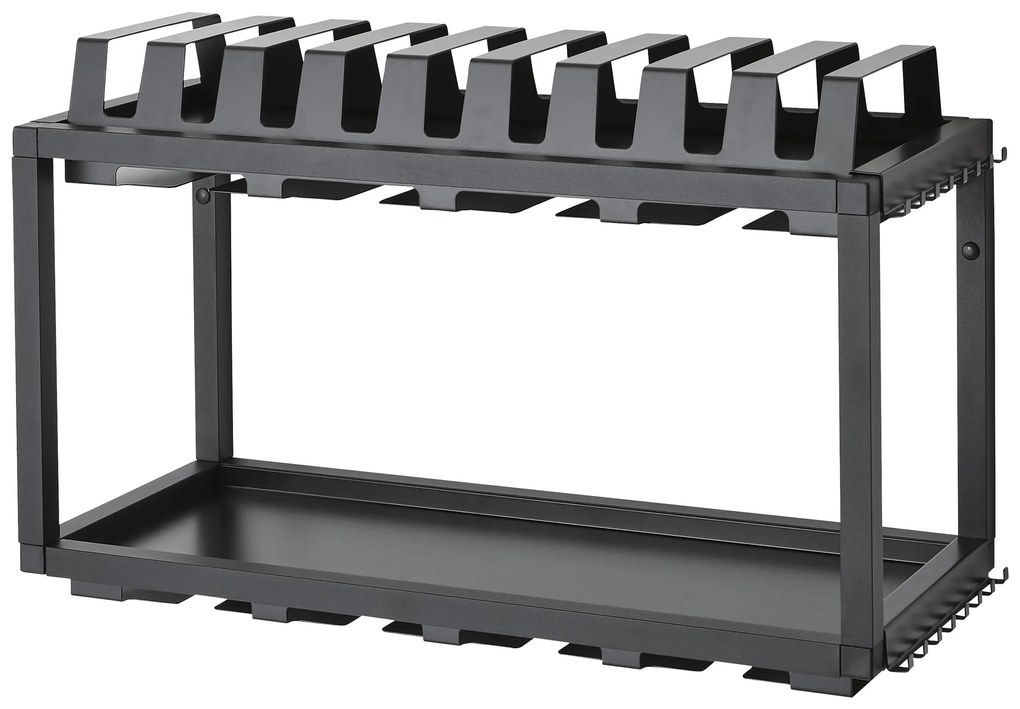 Závěsný systém Wesco Smart Rack provedení: černý práškový nástřik, rozměr: 60 x 30 cm