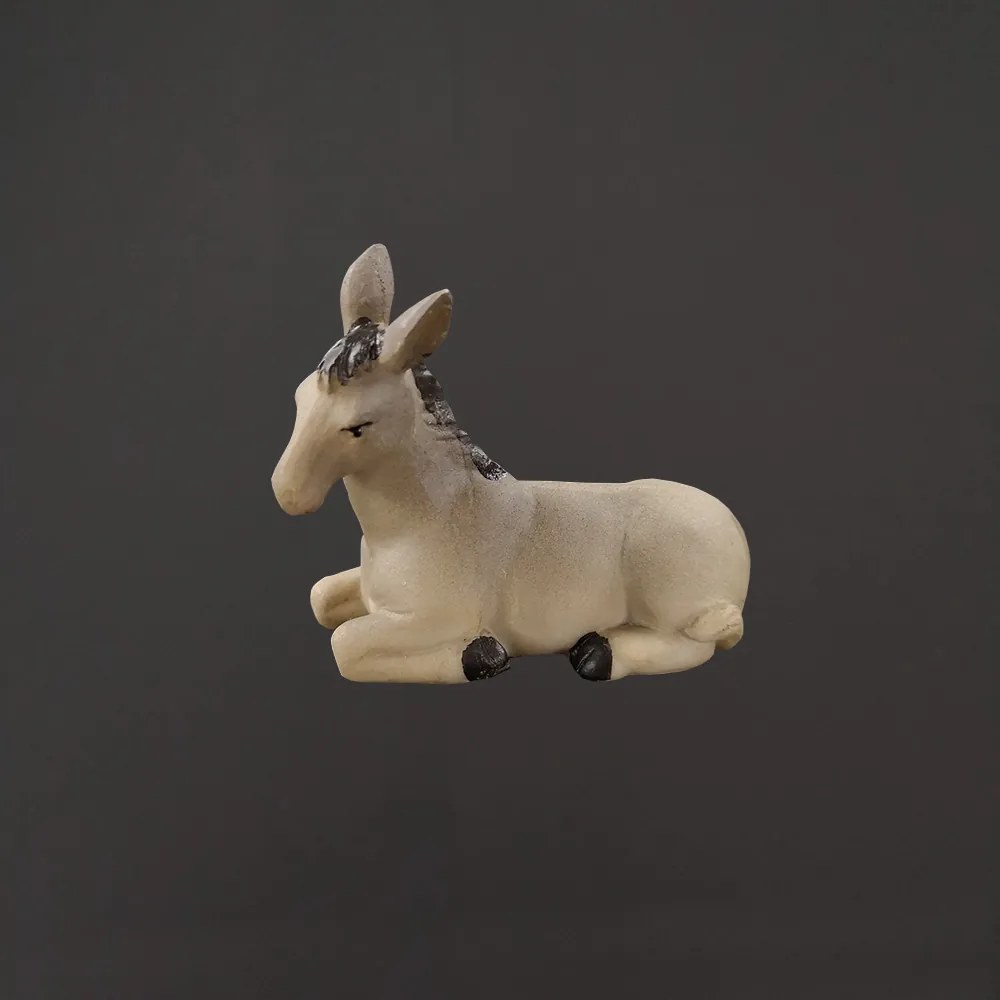 AMADEA Figurka do betlémů - Osel 7 cm