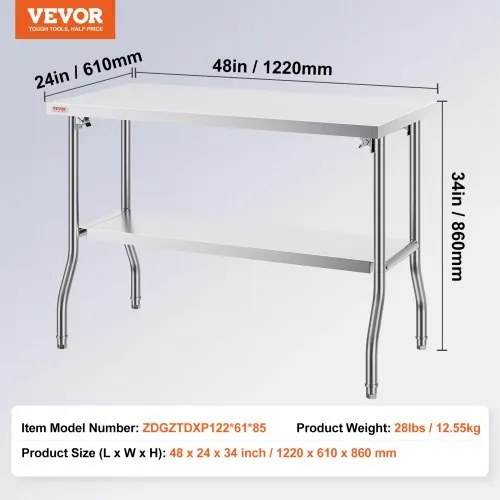 Pracovní stanice pro komerční pracovní stůl 121,9 × 61 cm – ZDGZTDXP122*61*85