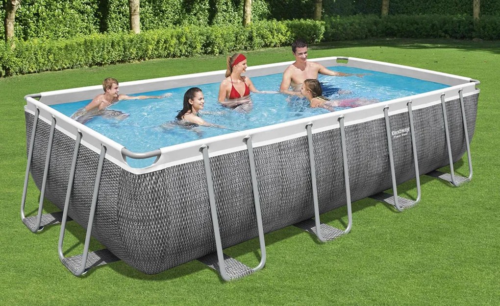 BESTWAY Power Steel Bazénový set 549 x 274 x 122 cm, kartušová filtrace 56998