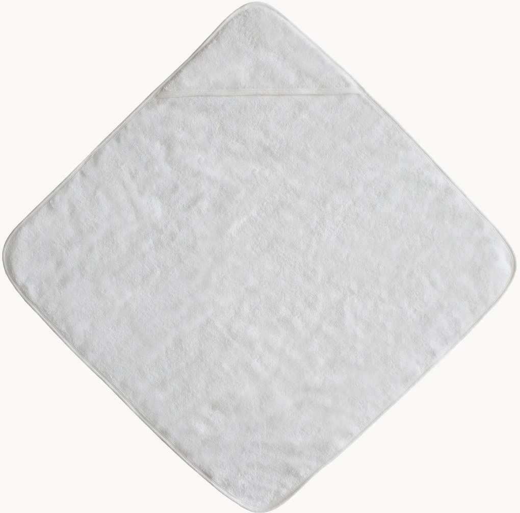 Dětský pléd's kapucí z organické bavlny Fluffy