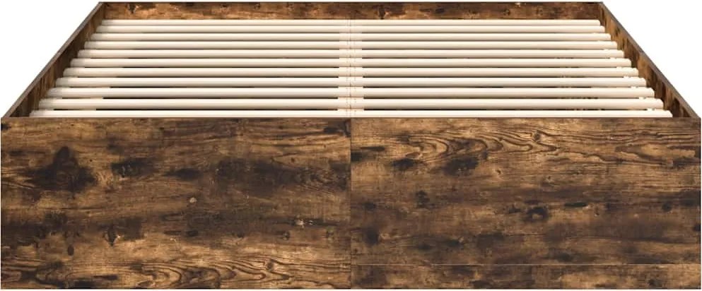 Rám postele kouřový dub 120 x 190 cm Small Double 3203898