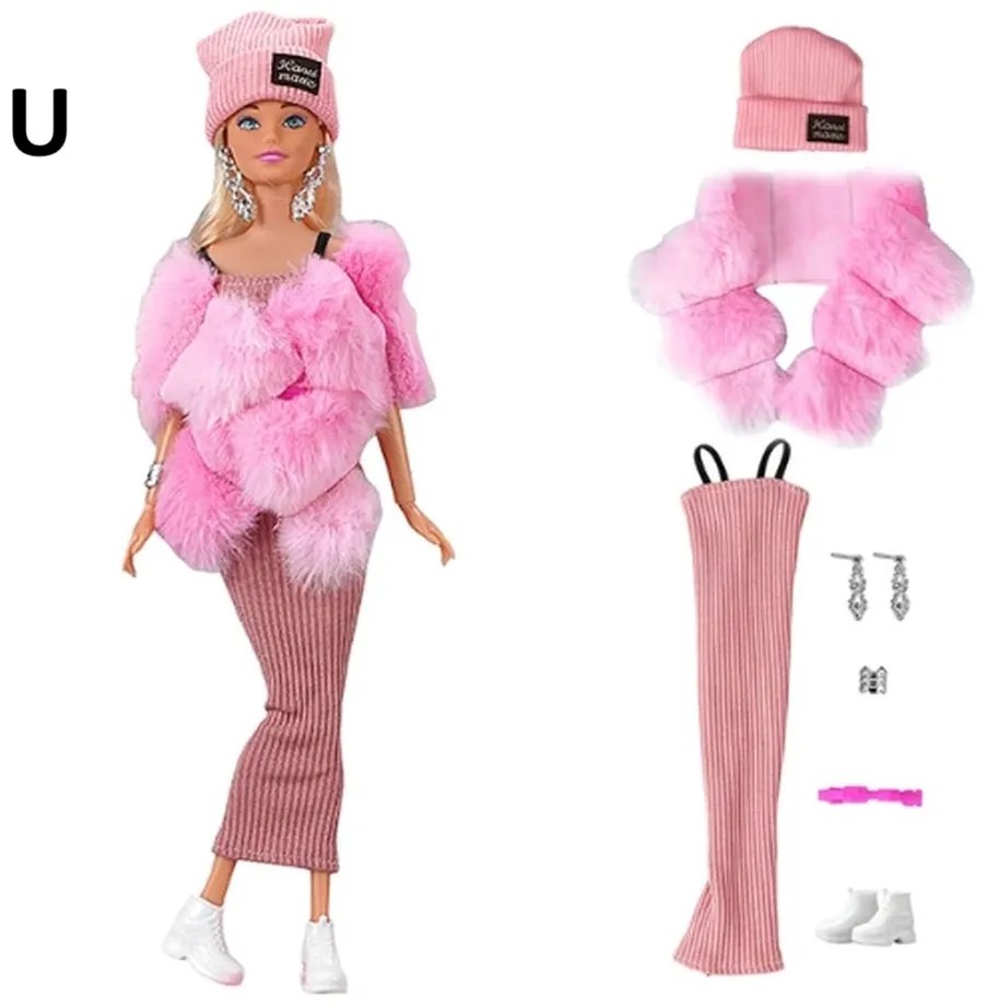 Šatičky pro panenku Barbie (30 cm) Varianta: U