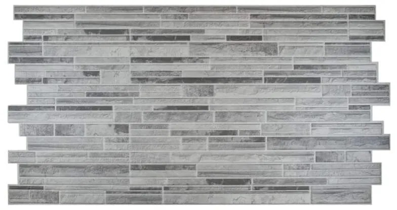 3D obkladový omyvatelný panel PVC Volcanic brick (960x500)