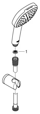 GROHE 26399001 - Sprchový set VITALIO COMFORT 110 lesklý chrom