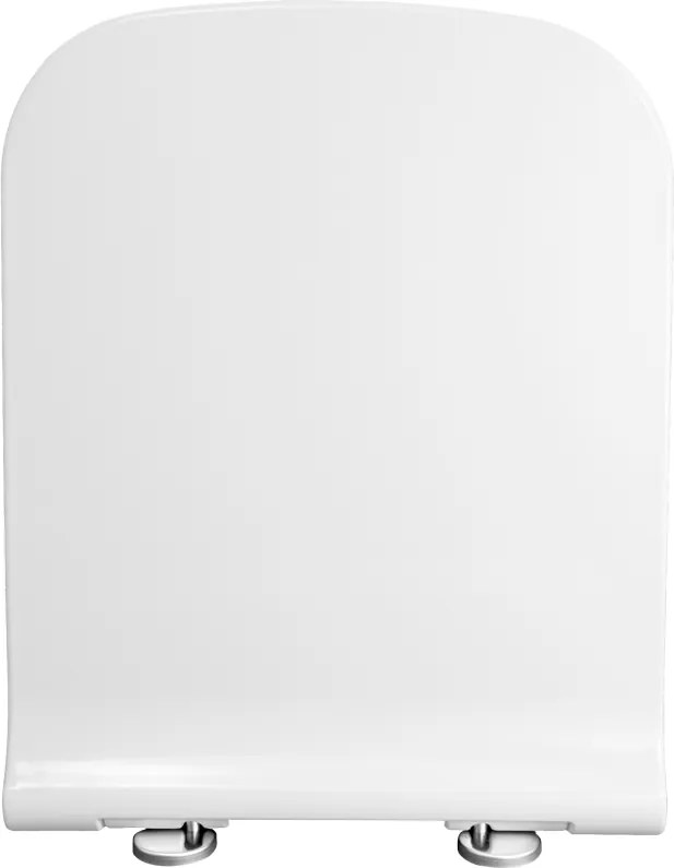 Gamma Viana, toaletní WC deska s pomalým zavíráním, duroplast, EasyClean, bílá lesklá, GMA-D6
