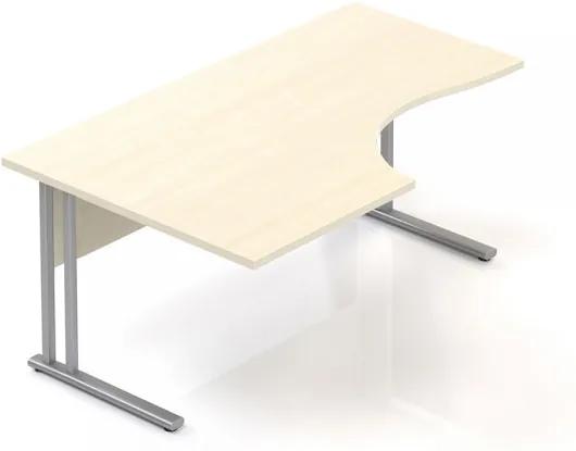 Ergonomický stůl Visio 160 x 100 cm, levý javor
