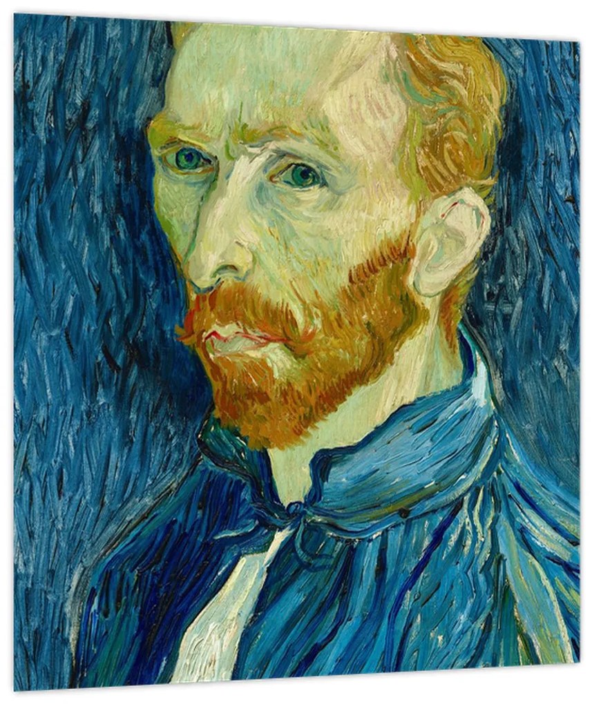Obraz - Vincent van Gogh, Self-Portrait, reprodukce (30x30 cm)