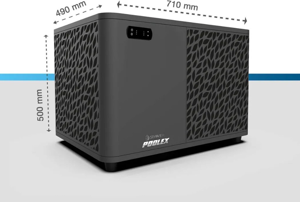 Invertorové tepelné čerpadlo Poolex Spawer ICE SPA 7kW