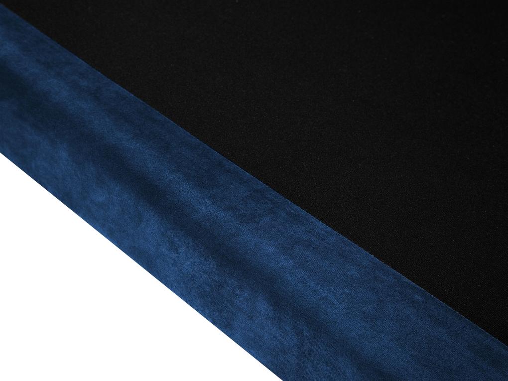 Elegantní tmavě modrá čalouněná pohovka pro 2 LOKKA Beliani