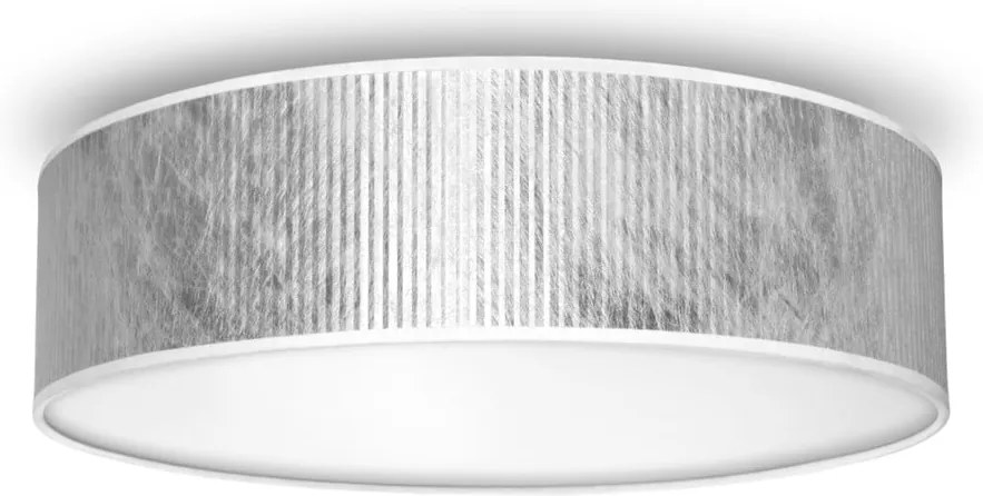 Stropní svítidlo ve stříbrné barvě Bulb Attack Tres, Ø 40 cm