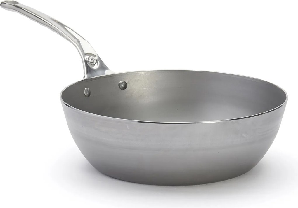 Ocelová hluboká pánev de Buyer MINERAL B PRO P.28cm 4l