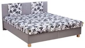Čalouněná postel KLAUDIE, Velikost postele 180x200, Varianta matrace DIONE 0